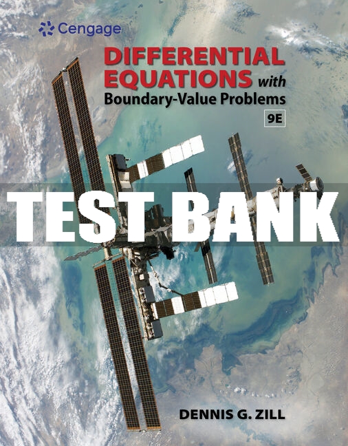 Test Bank For Differential Equations with Boundary-Value Pro | Inspire ...