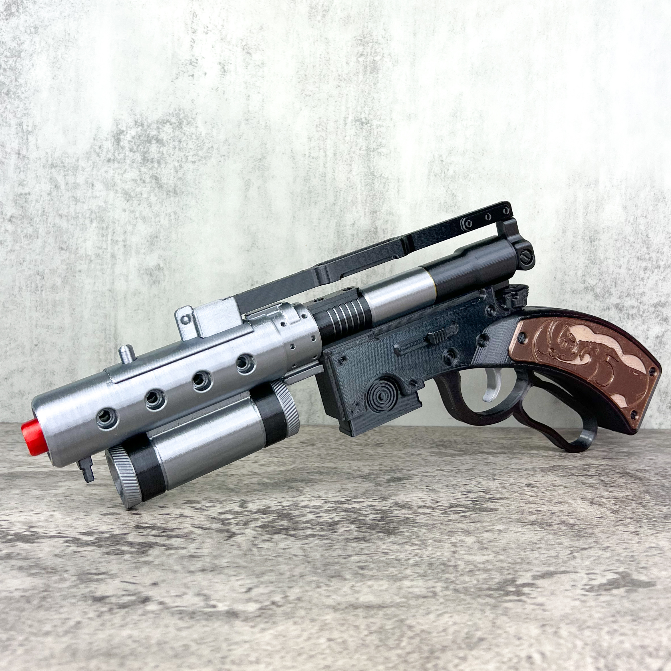 Merr-Sonn Type CC Blaster prop replica from Star Wars - Inspire Uplift