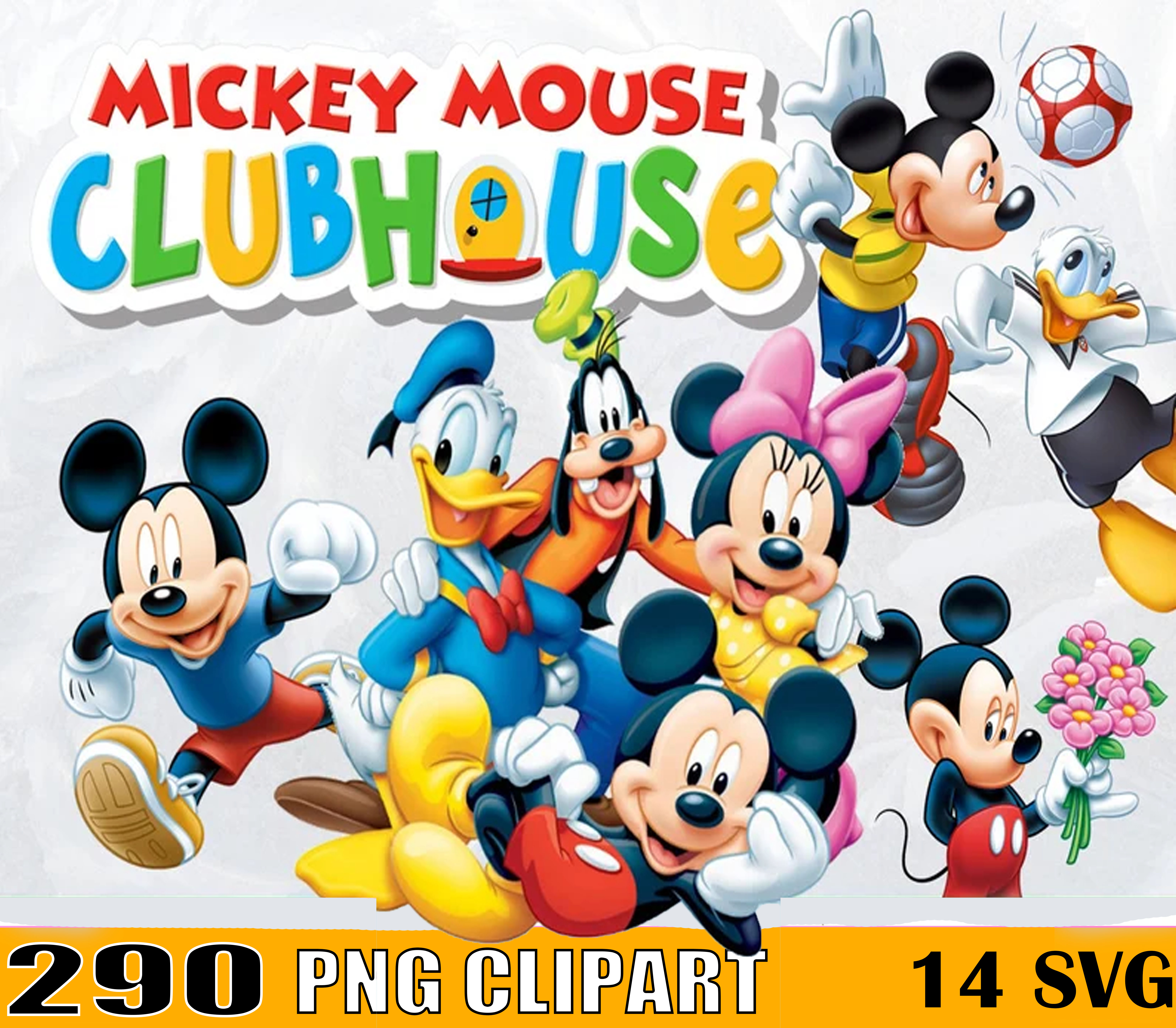 Mickey Mouse Svg Bundle, Minnie Svg, Mickey Svg clipart, Lay | Inspire Uplift