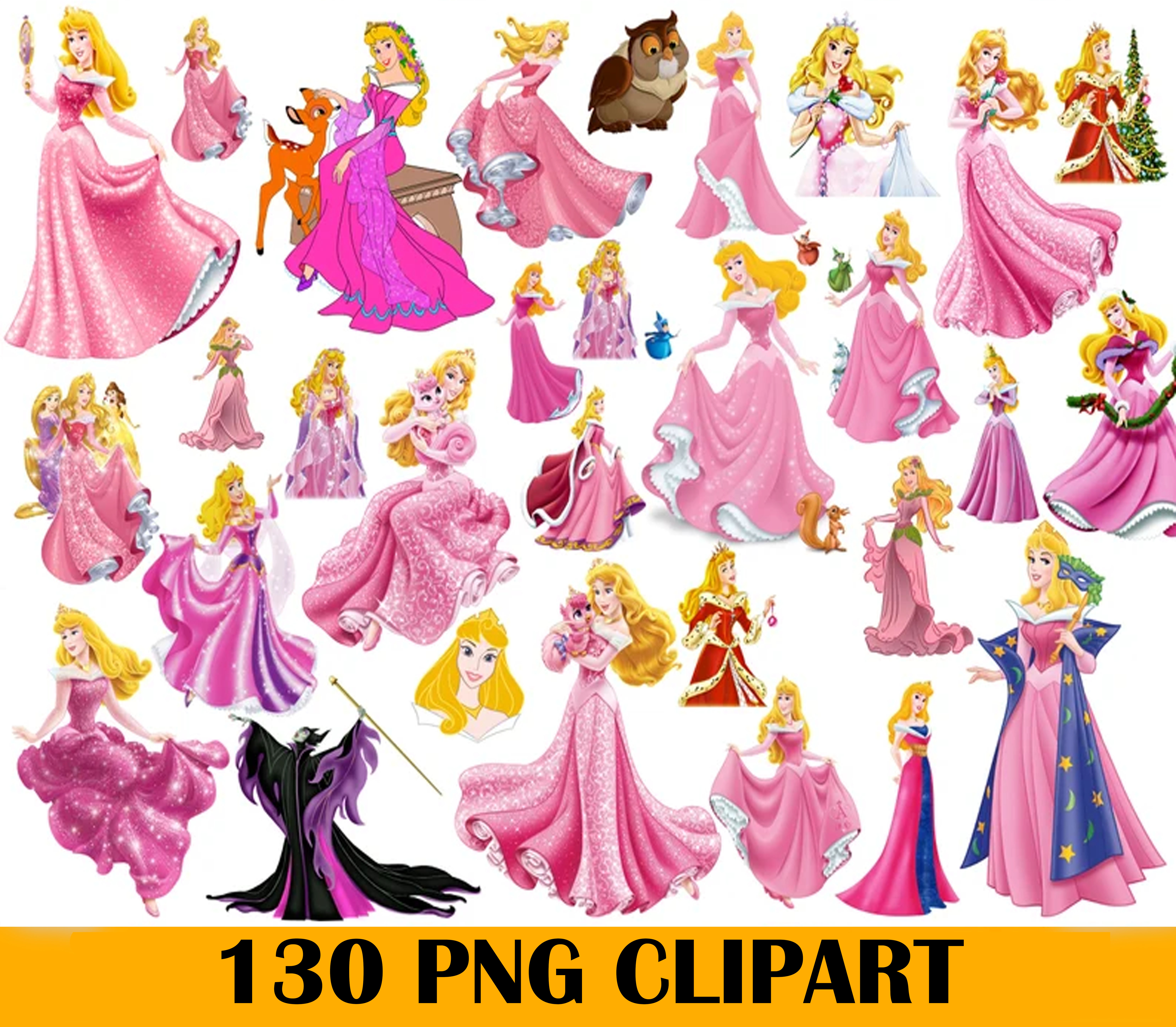 130 Sleeping Beauty Svg Clipart, Aurora Svg, Aurora Clipart, | Inspire ...
