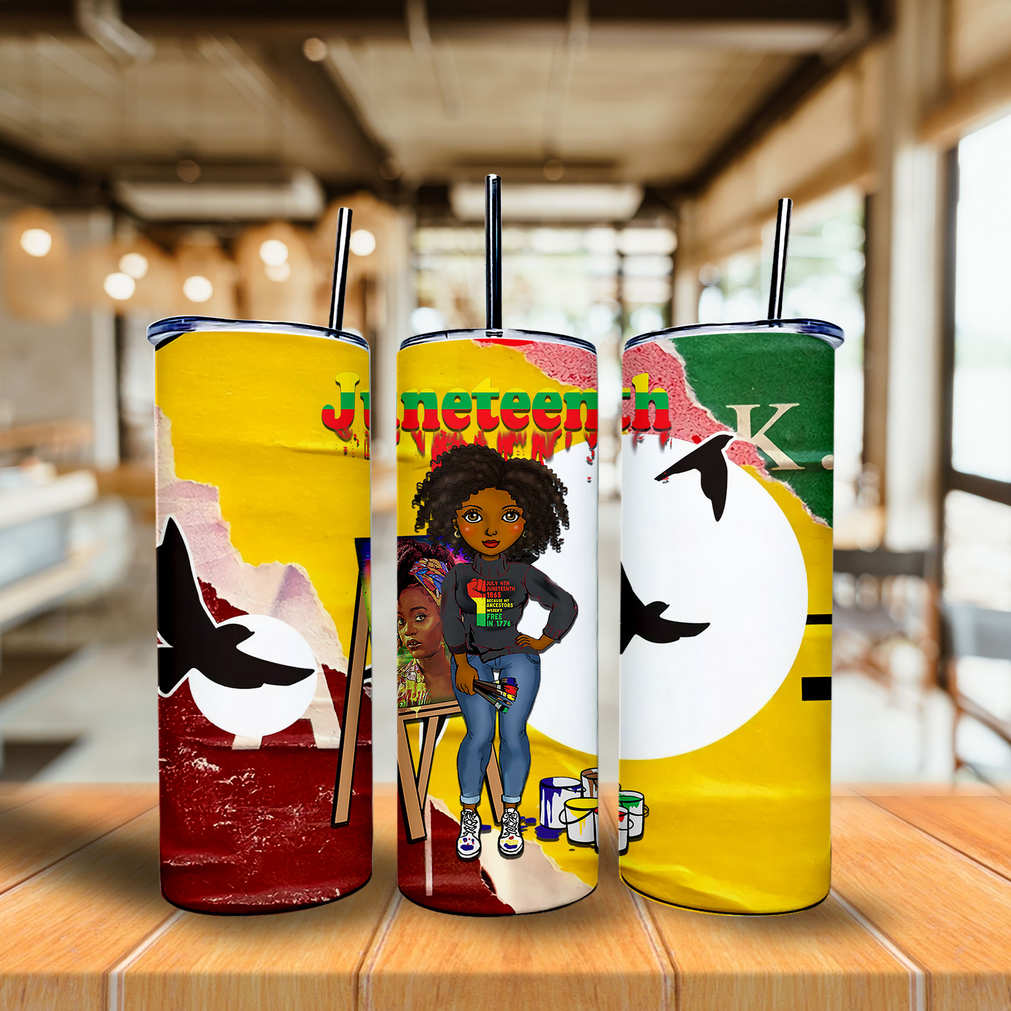Juneteenth designs Tumbler Wrap 46 | Inspire Uplift