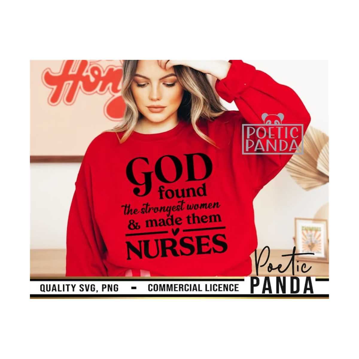 God Made Nurses SVG PNG, Christian Svg, Religious Svg, Chris - Inspire ...