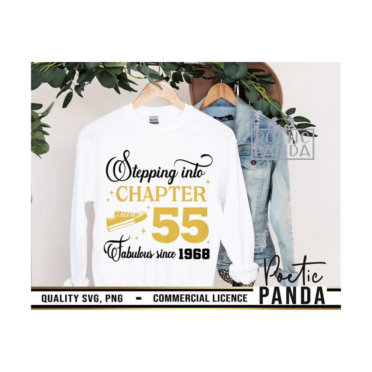 55th Birthday SVG PNG, Chapter 55 Svg, 55th Birthday Svg, Se | Inspire ...
