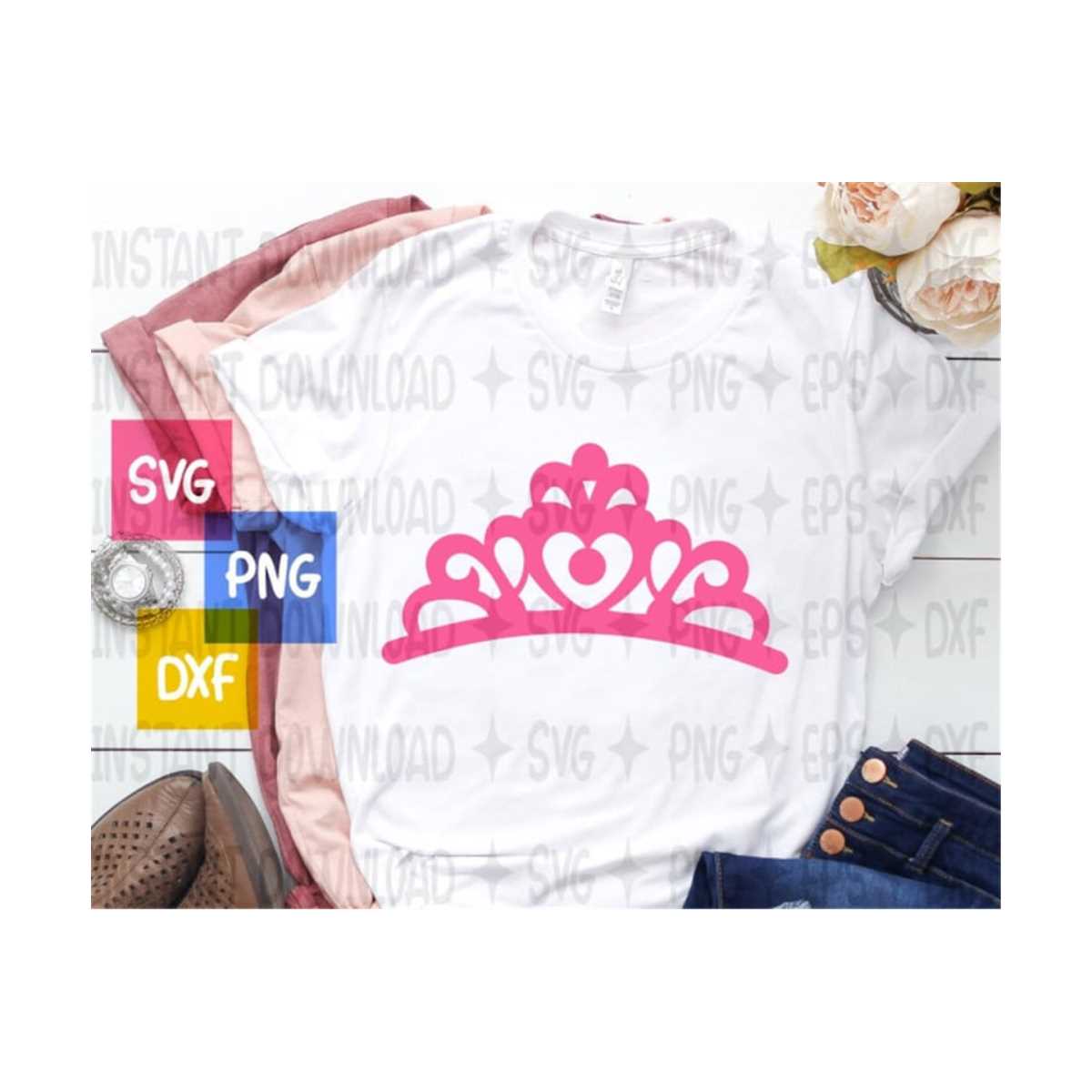Birthday princess Tiara SVG / Princess Crown SVG / Crown SVG | Inspire ...
