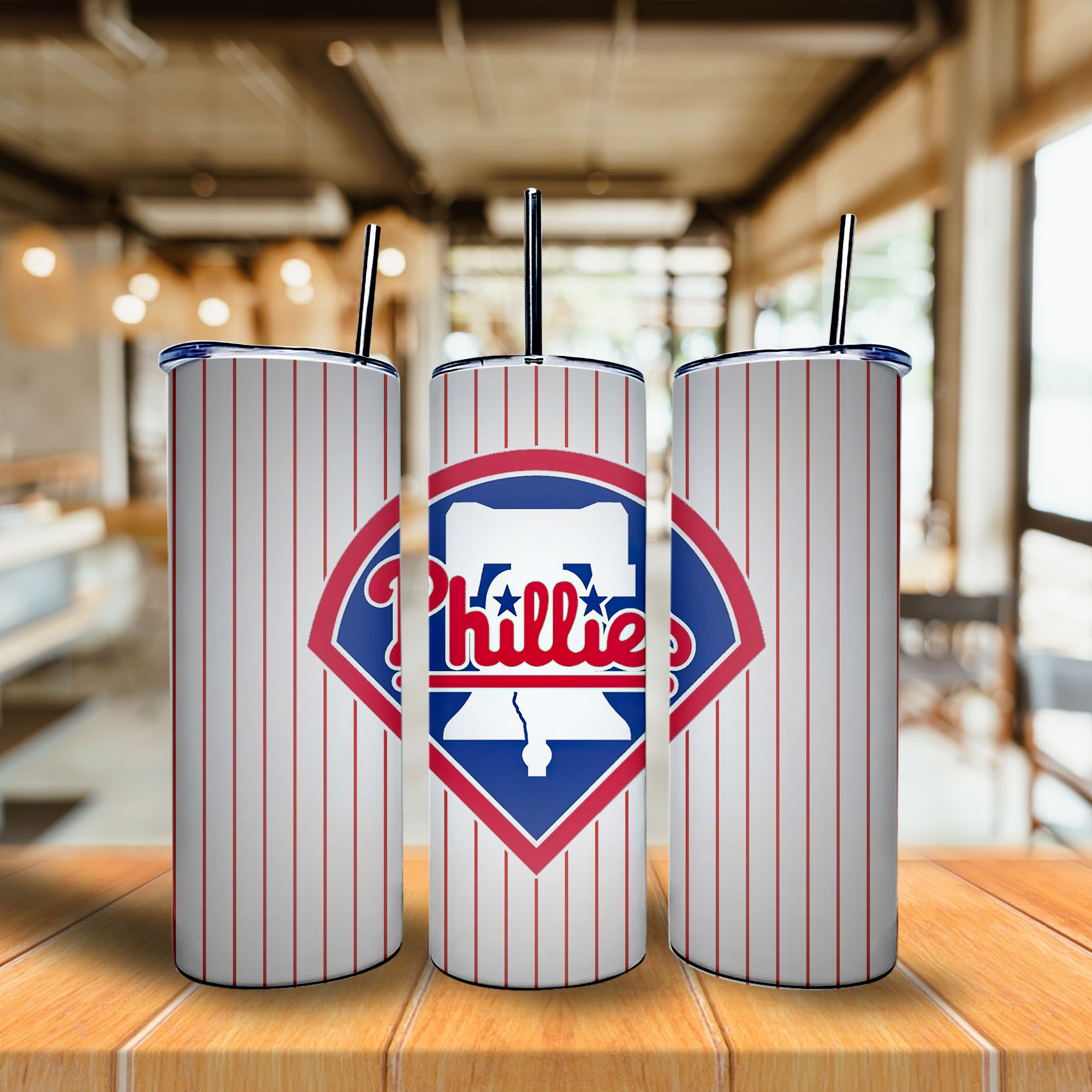 Phillies Tumbler Wrap , Mlb Tumbler Wrap , Mlb Logo 21 | Inspire Uplift