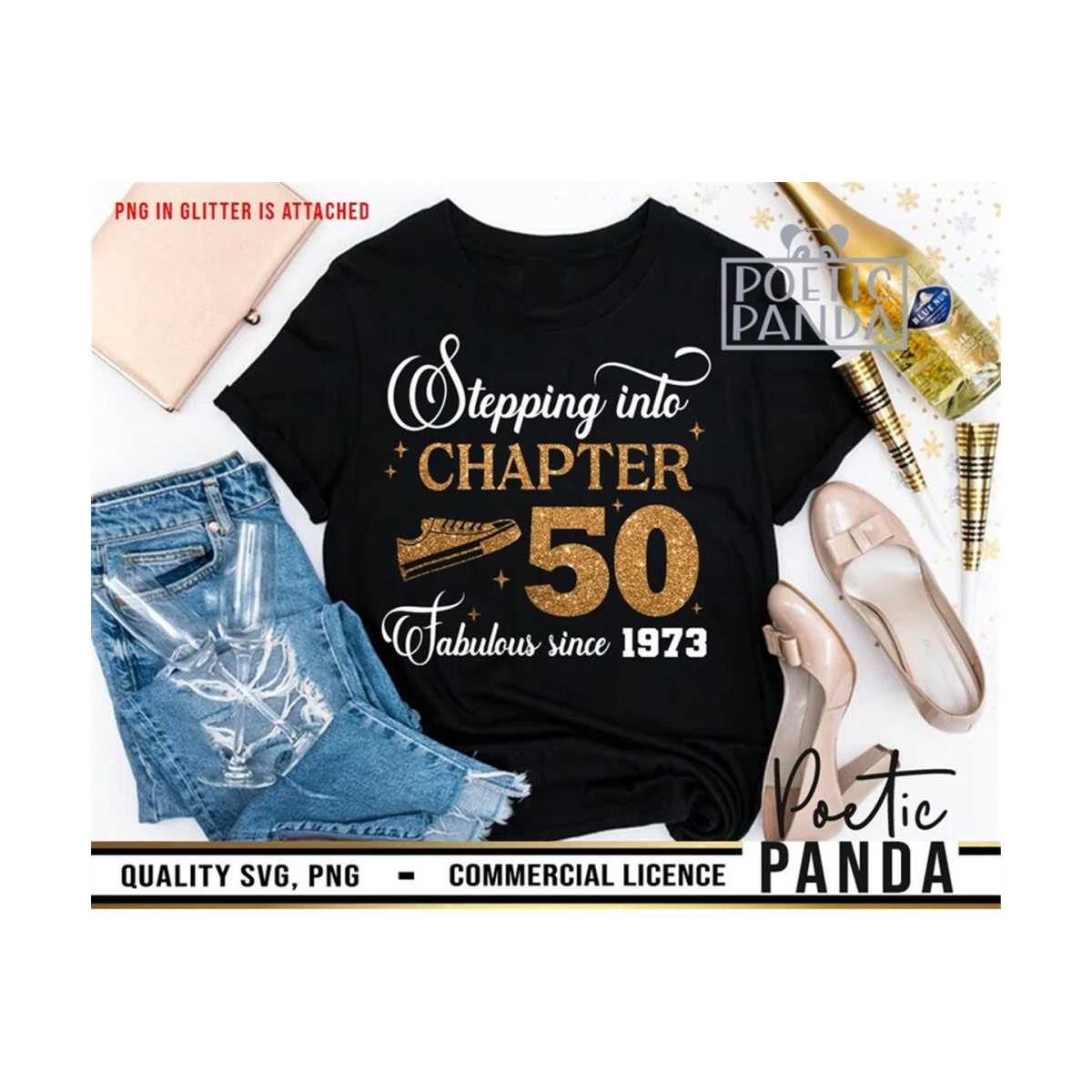 50th Birthday SVG PNG, Chapter 50 Svg, 50th Birthday Svg, Bi | Inspire ...