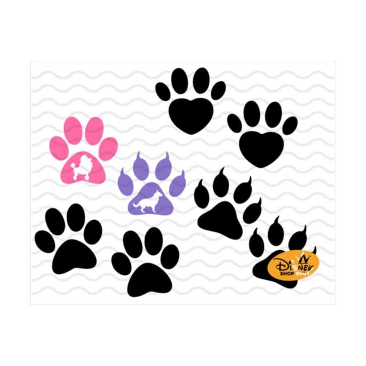 Paw SVG / Paw Svg file / Paw print svg / Paw clipart / Paw p - Inspire ...