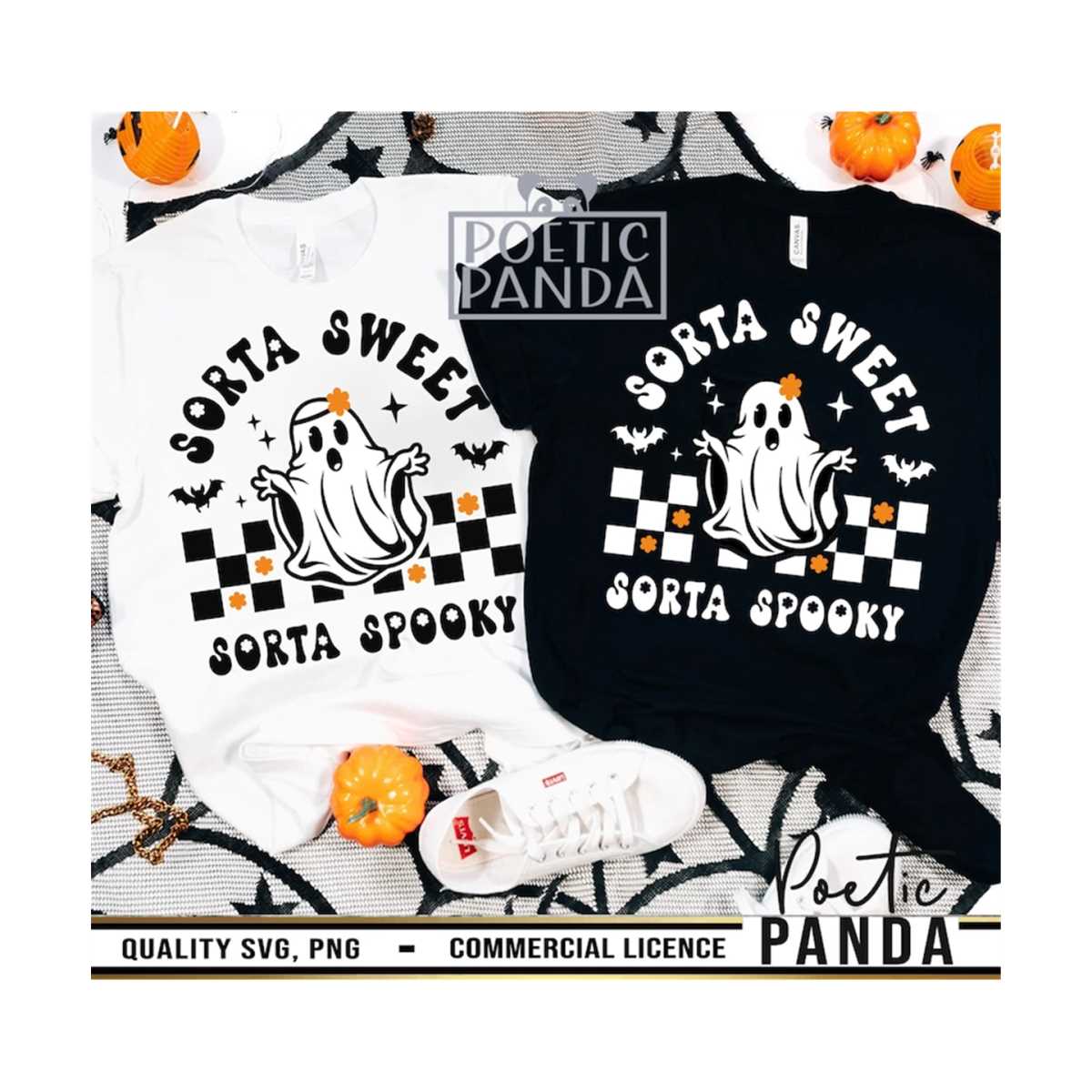 Sorta Sweet Sorta Spooky SVG PNG, Ghost Svg, Kids Halloween | Inspire ...