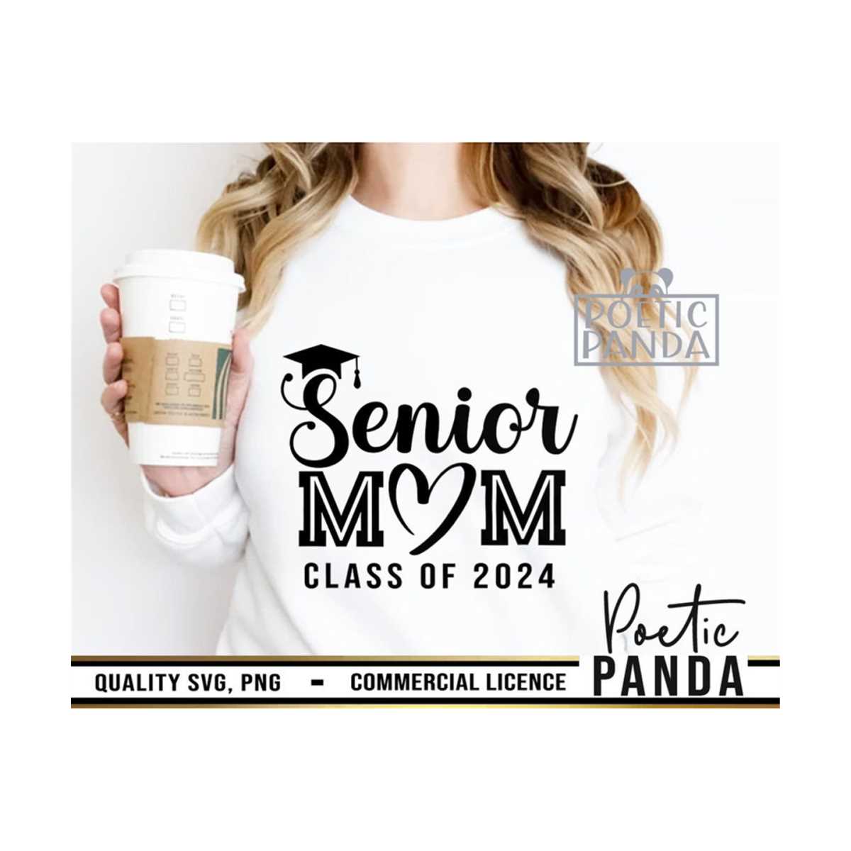 Senior Mom SVG PNG, Class Of 2024 Svg, Graduation Svg, Senio - Inspire ...