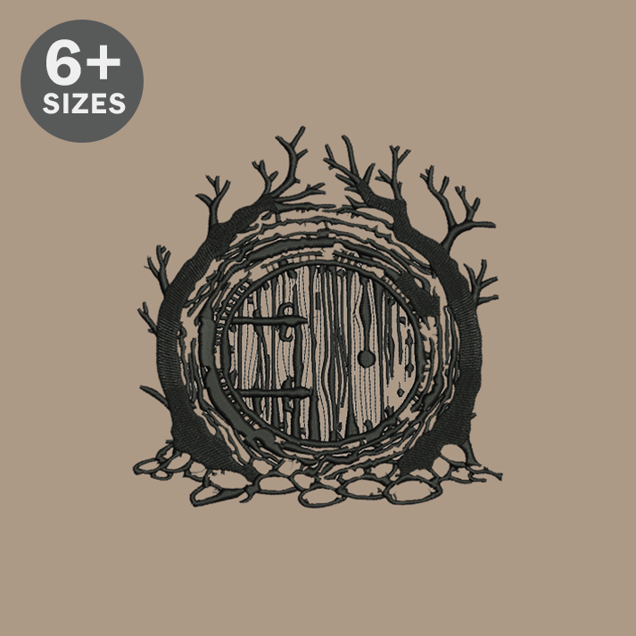 LOTR Hobbit Door Lord of the Rings Hobbit Hole | Inspire Uplift