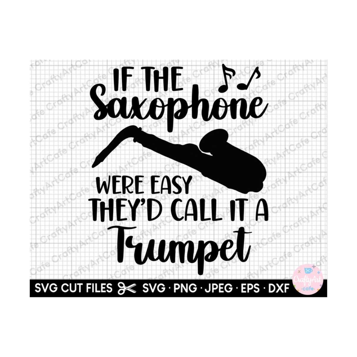 saxophone svg cricut cut file, saxophone png | Inspire Uplift
