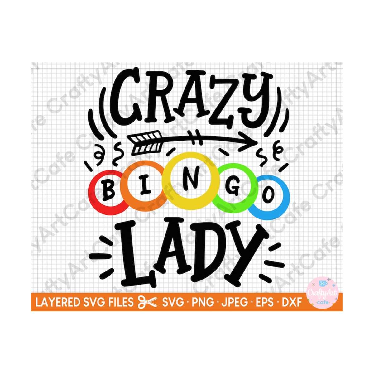 bingo svg png eps dxf jpeg vector cricut | Inspire Uplift