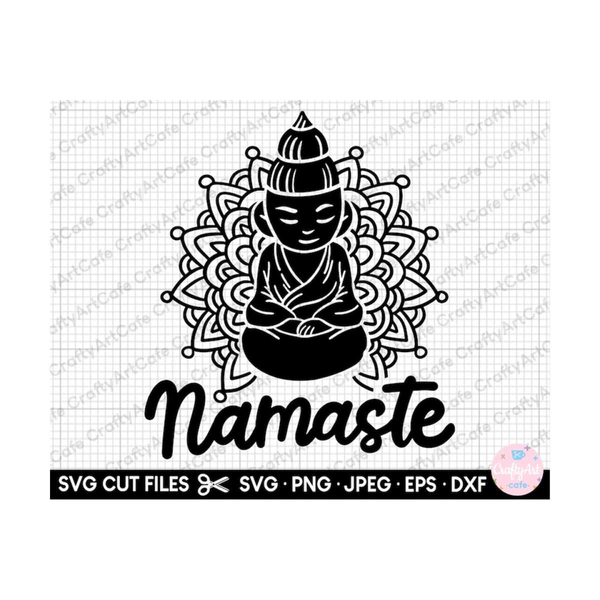 namaste svg - Inspire Uplift