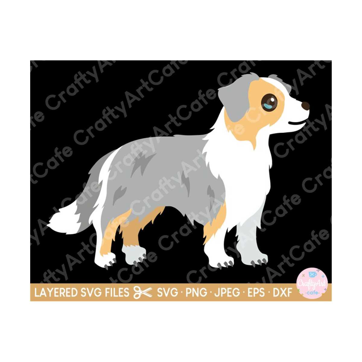 australian shepherd svg aussie svg aussie png australian she | Inspire ...
