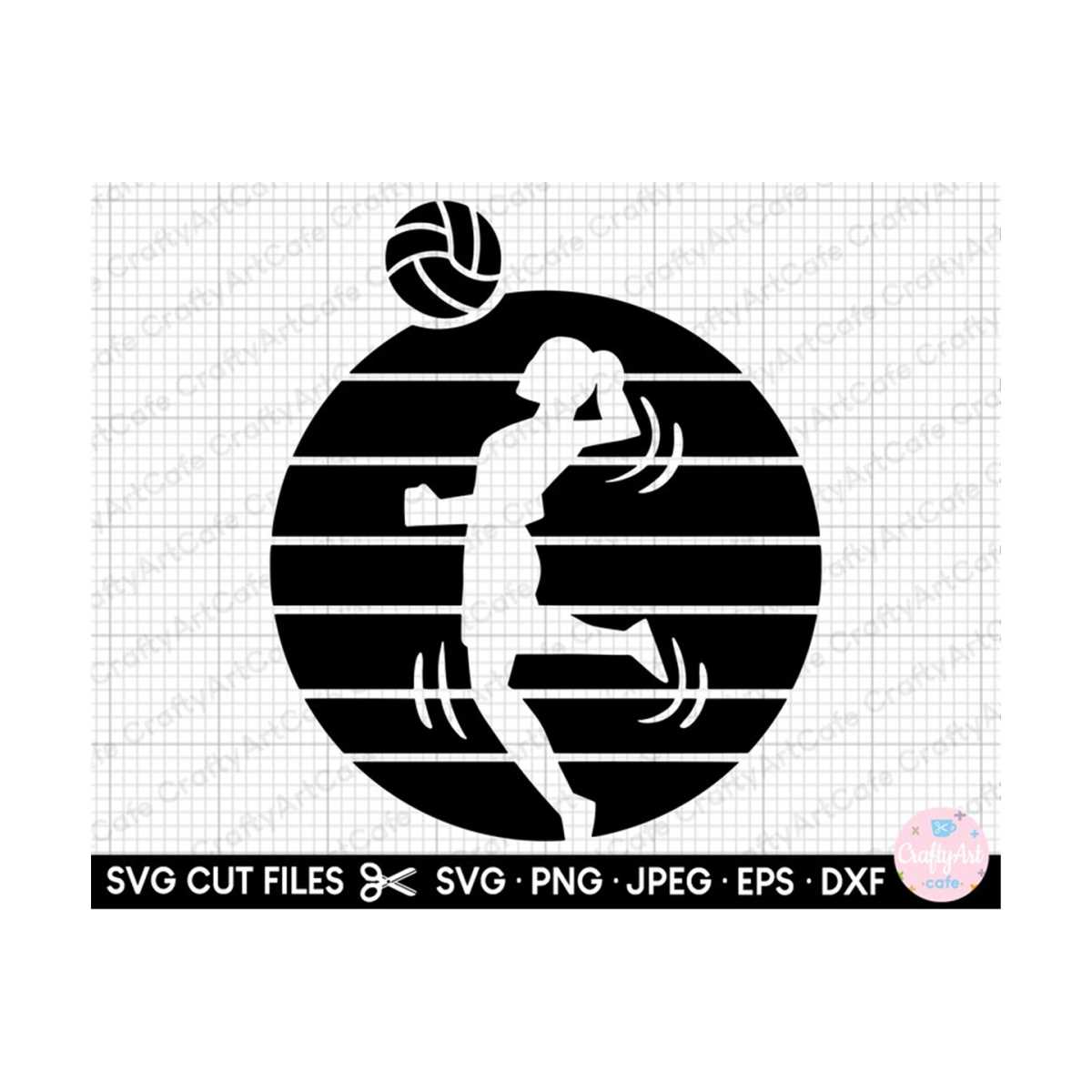 volleyball svg png | Inspire Uplift