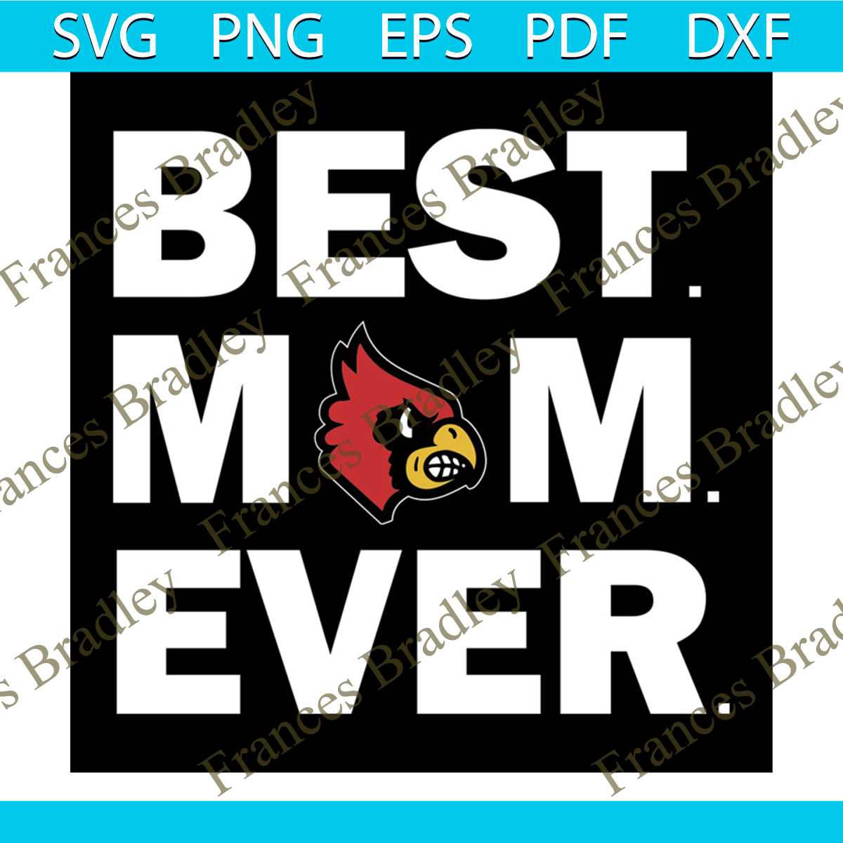 Best Cardinals Mom Ever svg | Inspire Uplift