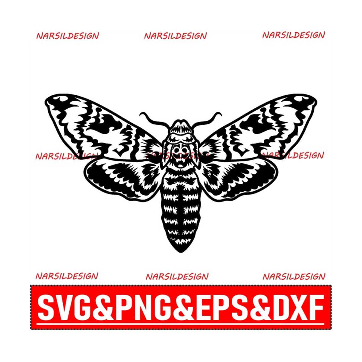 Moth Svg, Moth Clipart, Moth Png, Moth Head, Moth Cut Files | Inspire ...