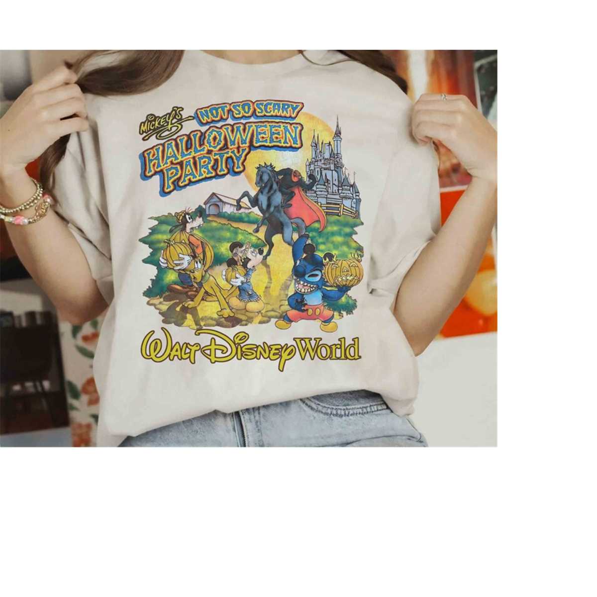 Mickey And Friends Sleepy Hollow Headless Horseman T-shirt, - Inspire ...