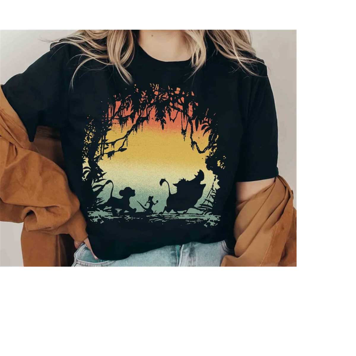 Disney Lion King Simba Timon Pumbaa Hakuna Matata Retro Jung - Inspire ...