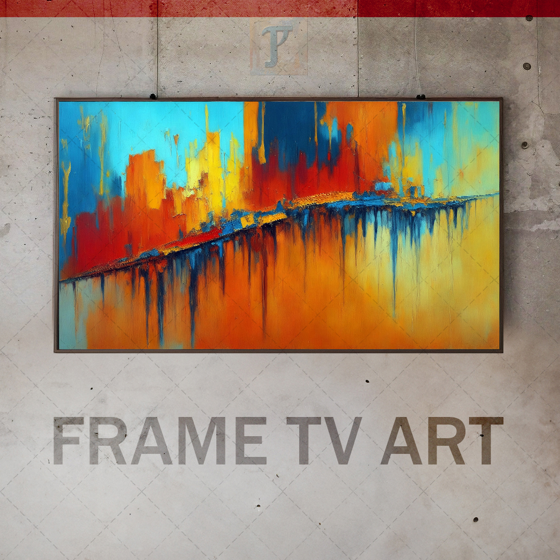 Samsung Frame TV Art Digital Download, Frame TV Art Abstract | Inspire ...