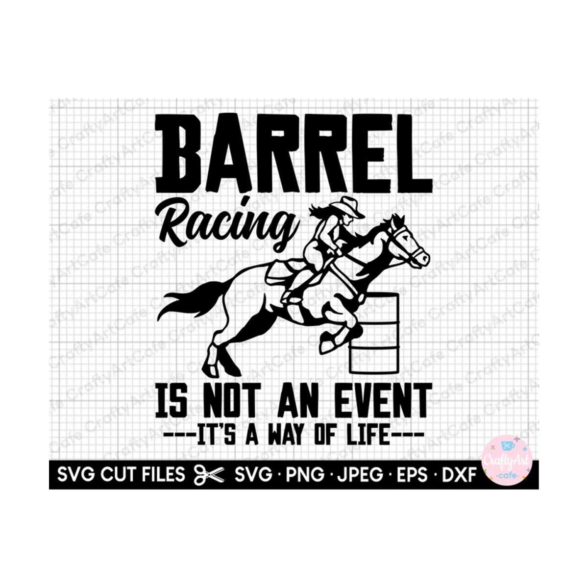 barrel racing svg barrel racing png barrel racing is not an - Inspire ...