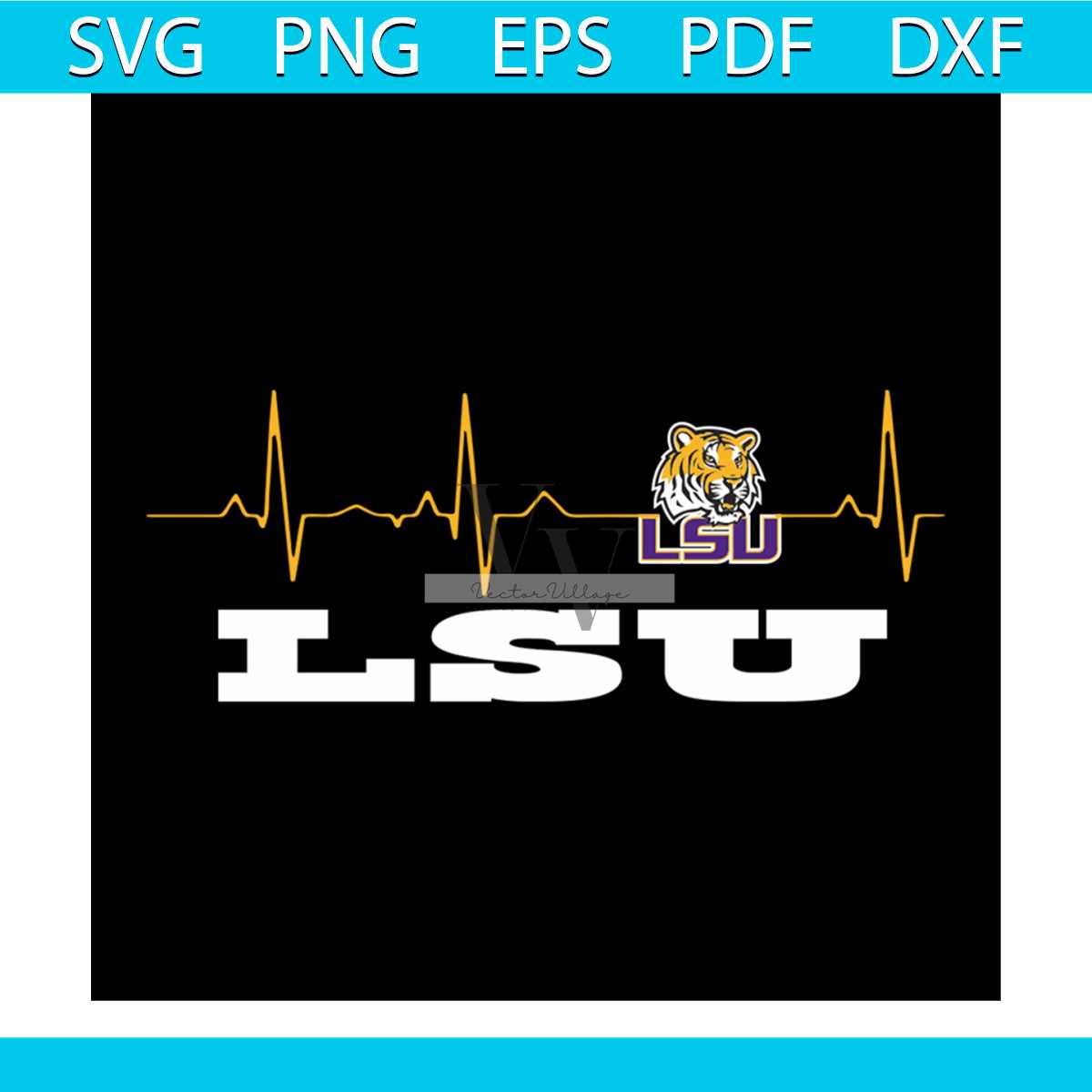 LSU svg | Inspire Uplift