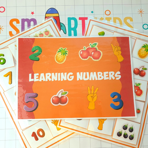 Learning to Count, Printable Busy Book, Quiet Book, Counting | Inspire ...