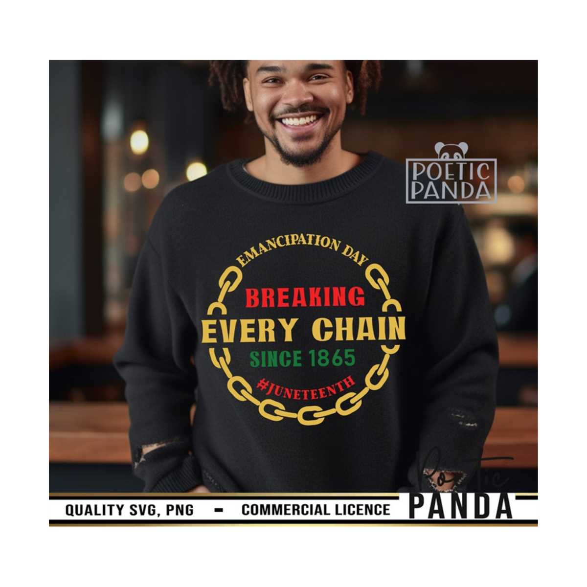 Juneteenth SVG PNG, Emancipation Day Svg, Breaking Every Cha | Inspire ...