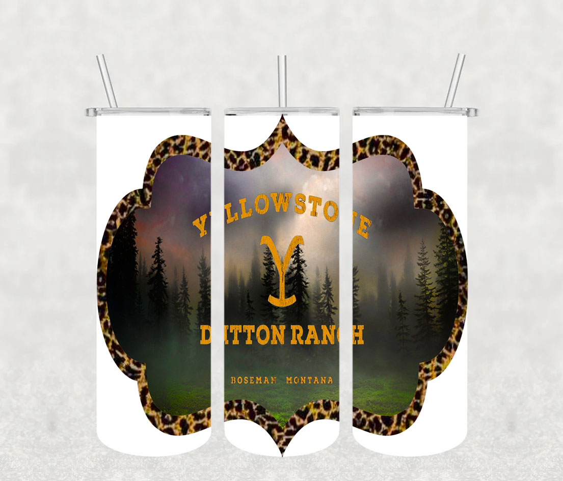 Yellowstone Park Tumbler Png, Template Sublimation Designs, | Inspire ...