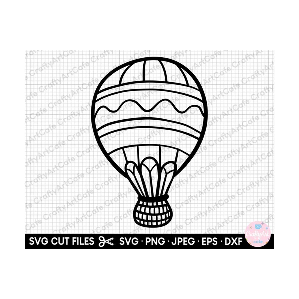 hot air balloon svg hot air balloon png hot air balloon clip - Inspire ...