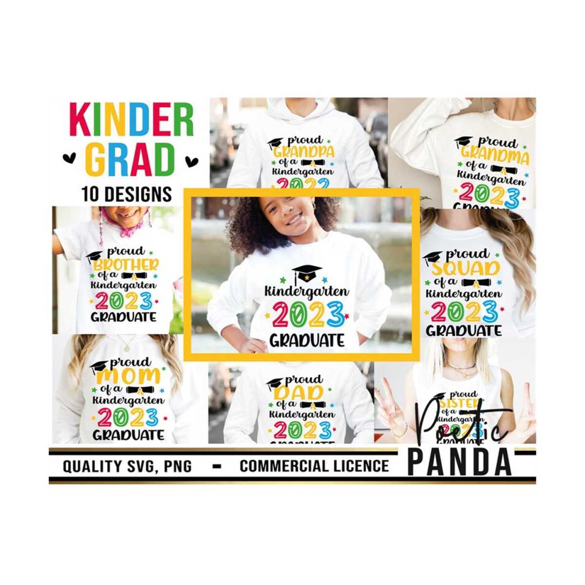 Kindergarten Graduate 2023 PNG, Kindergarten Grad Svg, Pre-K - Inspire ...