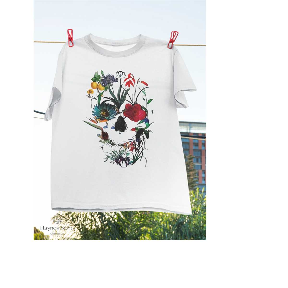 Skull Flowers Tulip Sugar Skull Tree Floral Skull Rose Vinta | Inspire ...