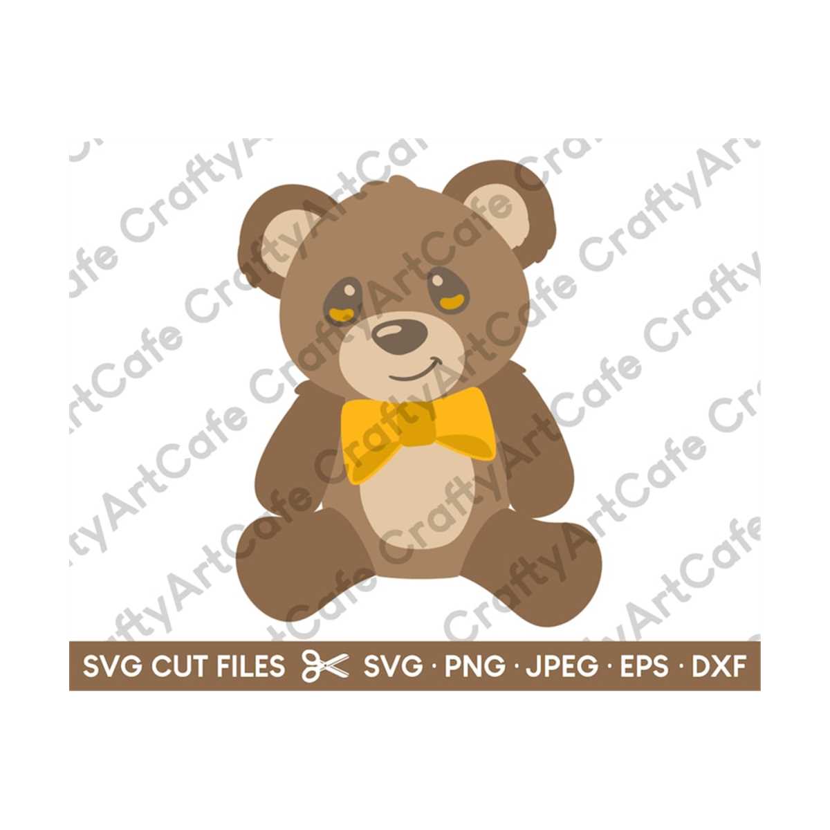 Bear SVG PNG Teddy SVG for Cricut | Inspire Uplift