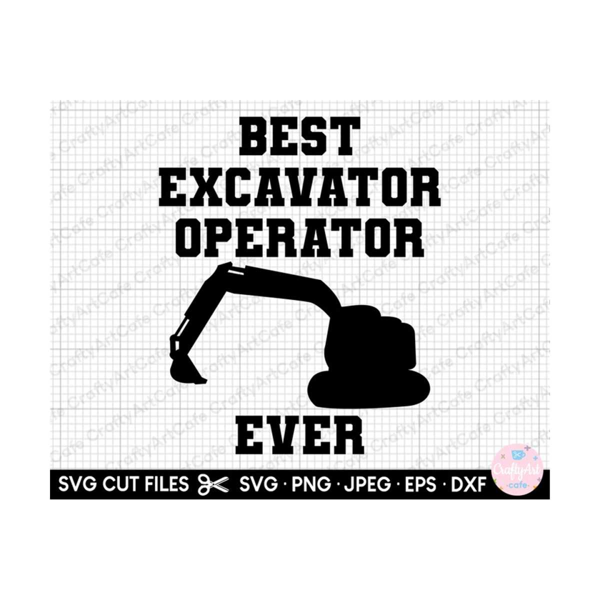 excavator svg excavator png cut file cricut best excavator o | Inspire ...