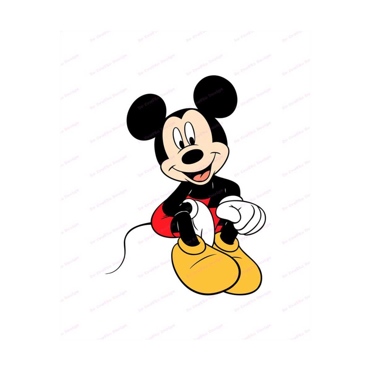 Mickey Mouse SVG 44, svg, dxf, Cricut, Silhouette Cut File, - Inspire ...