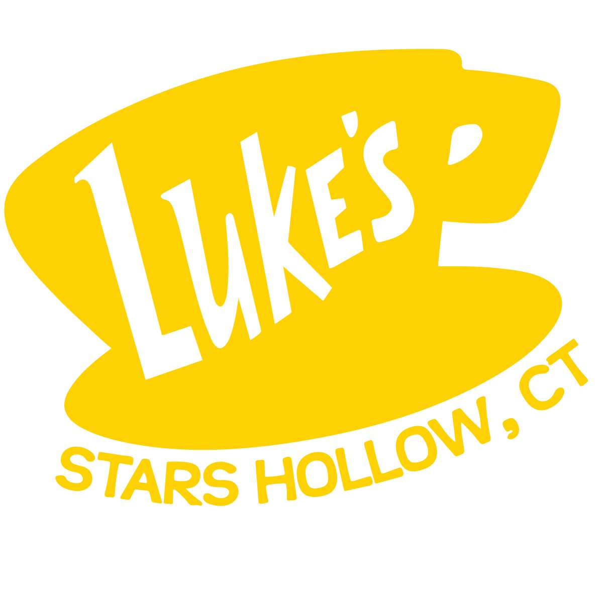 Lukes Diner Stars Hollow Tv Show Fans Gift SVG | Inspire Uplift