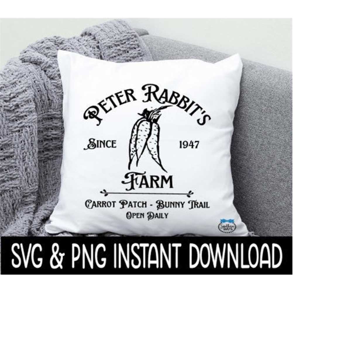 Easter SVG, Easter PNG, Peter Rabbit's Farm SvG, Easter Pill | Inspire ...