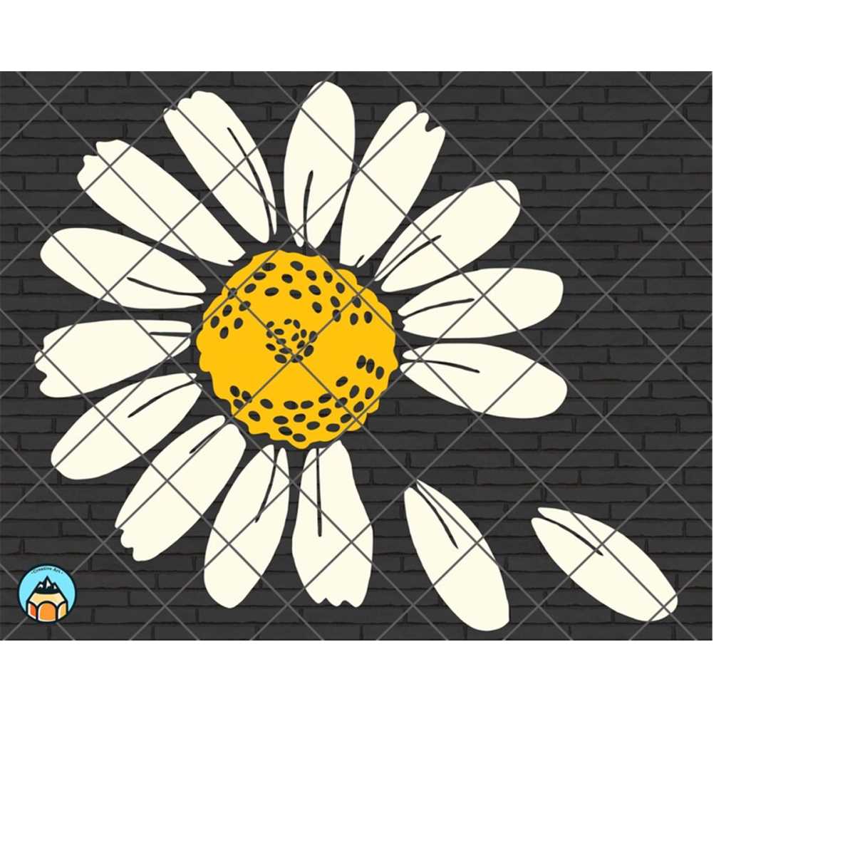 Daisy Svg Flower Svg Daisy flower Svg Sunflower Svg Daisy de | Inspire ...