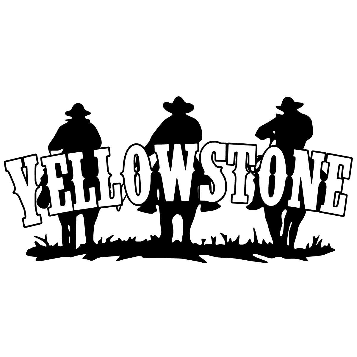 Yellowstone Dutton Ranch Cowboy 1883 SVG | Inspire Uplift