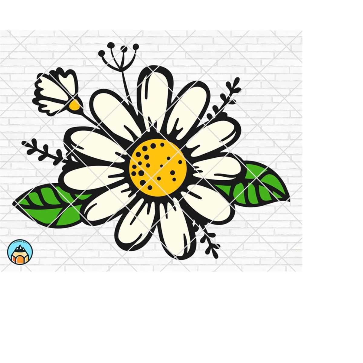 Daisy Flower svg, Daisy svg, Flower svg, Daisy Decal svg, Fl | Inspire ...