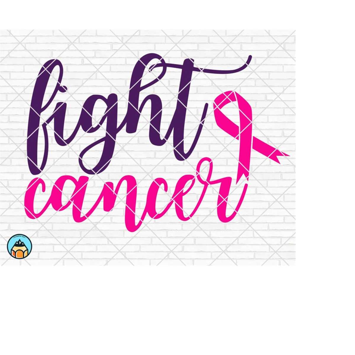Fight Cancer svg, Breast Cancer svg, Cancer Awareness svg, C | Inspire ...