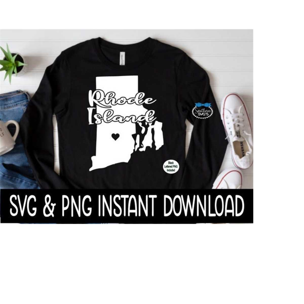 Rhode Island SVG, Rhode Island PNG, Instant Download, Cricut | Inspire ...