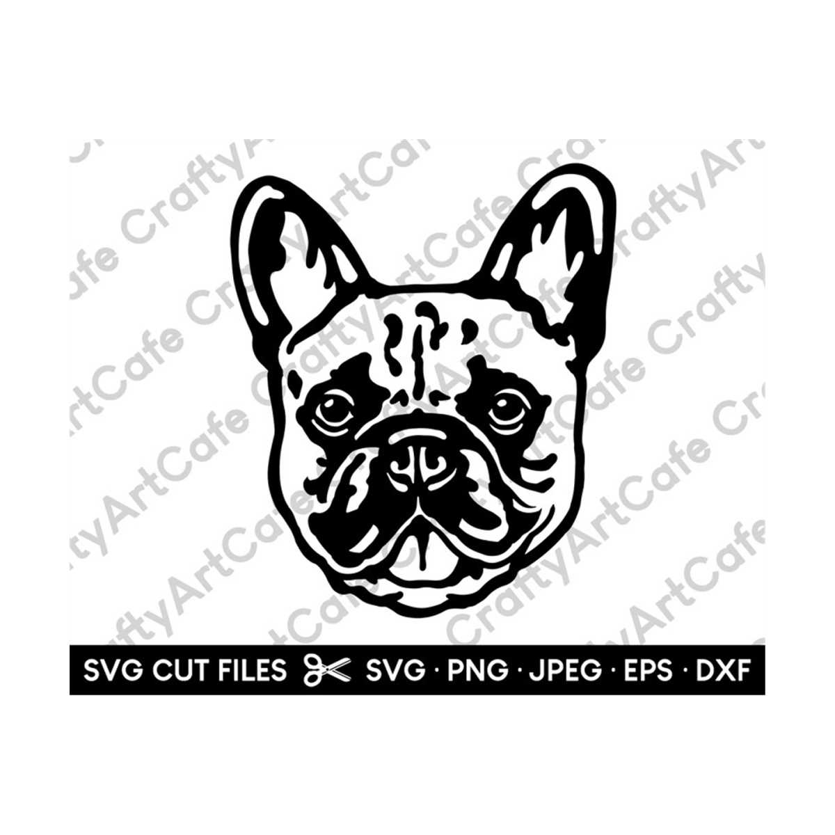 French Bulldog Svg for Cricut Frenchie Svg | Inspire Uplift