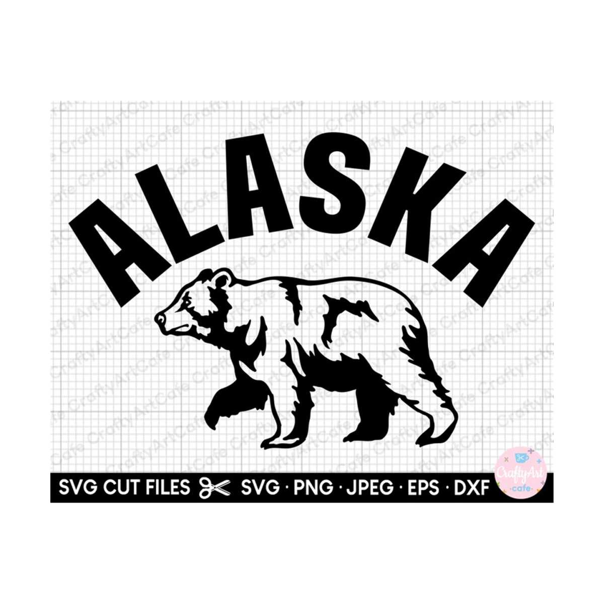 alaska svg png | Inspire Uplift