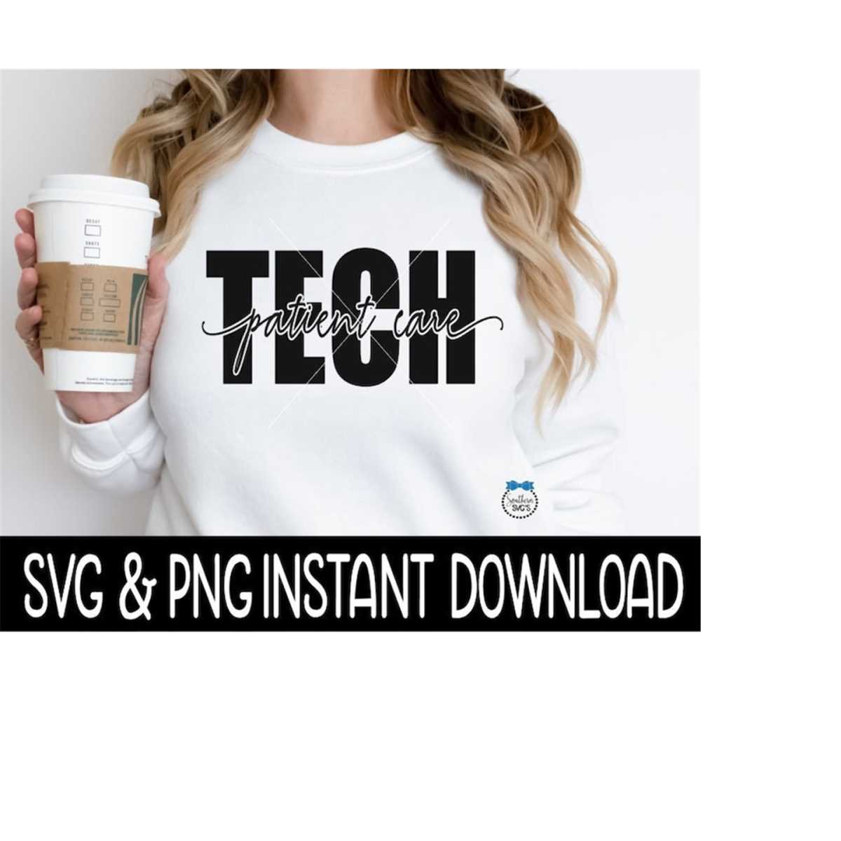 Patient Care Tech SVG, Patient Care PNG, Tote Bag SvG, Tech | Inspire ...