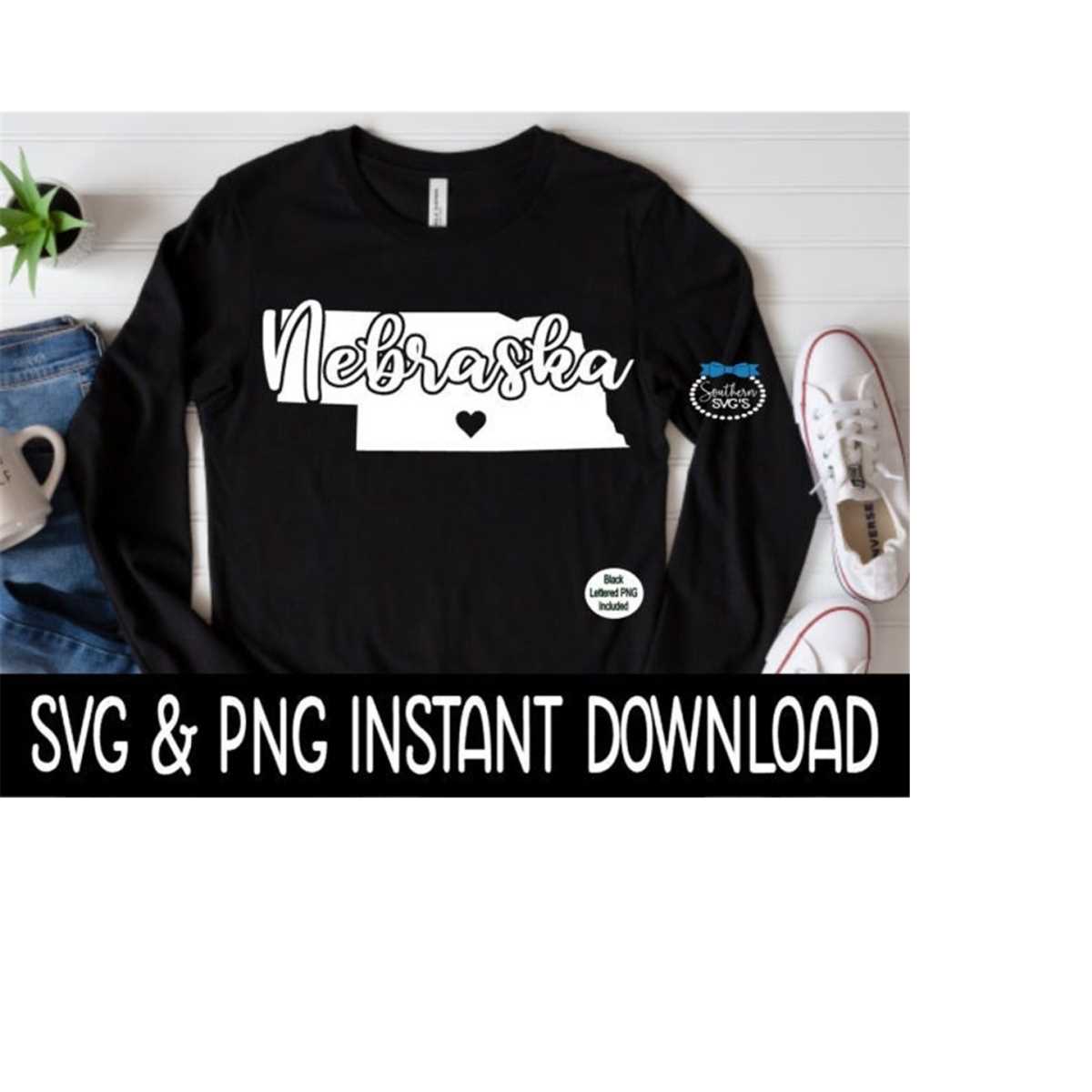 Nebraska State SVG, Nebraska PNG, Instant Download, Cricut C - Inspire ...