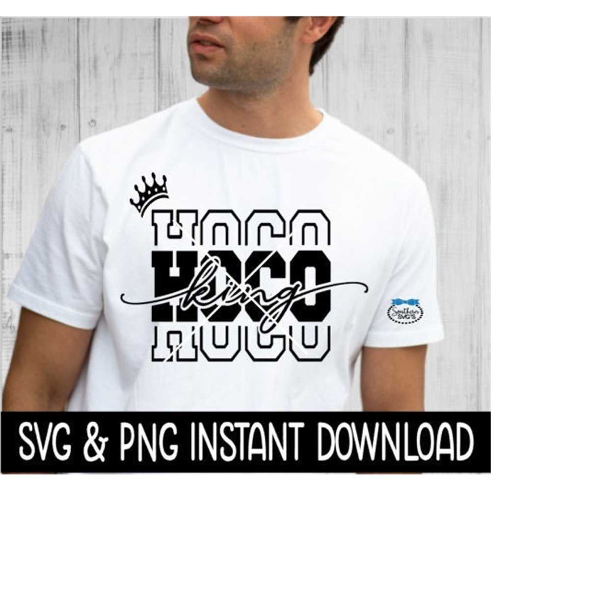 HOCO King SVG, Hoco King PNG, Sweatshirt SvG File, Home Comi | Inspire ...