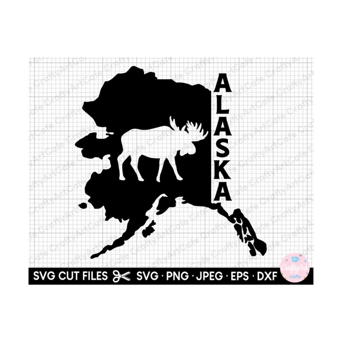 alaska svg cricut cut file alaska png alaska jpg | Inspire Uplift
