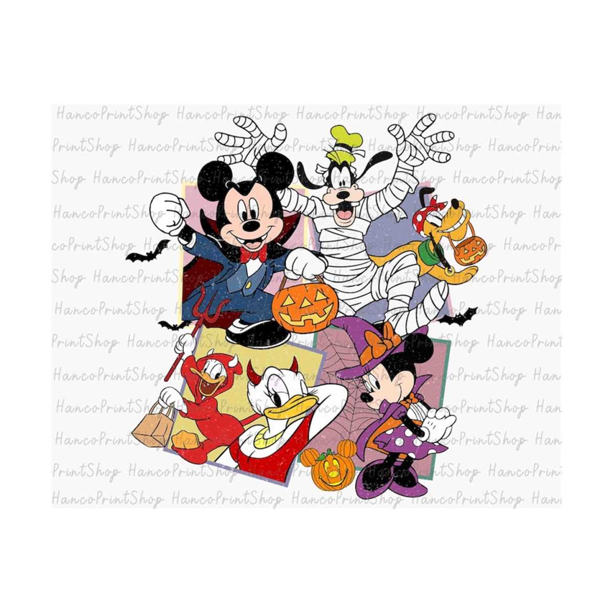 Halloween Mouse And Friends PNG, Halloween Png, Trick Or Tre - Inspire ...