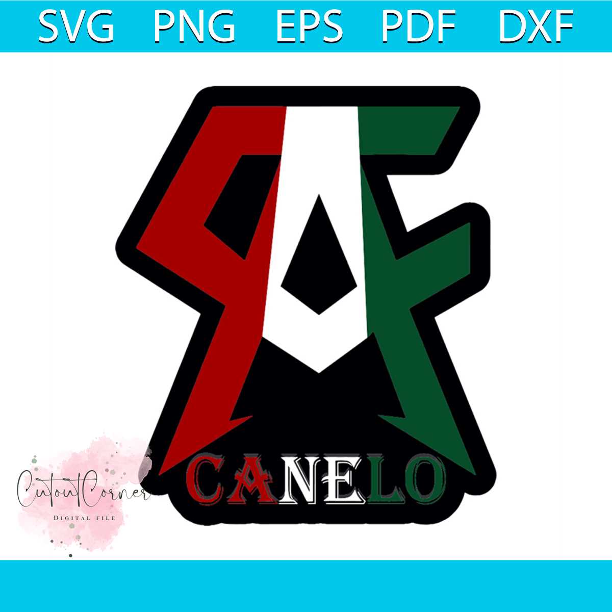 Team canelo alvarez boxing mexico saul svg | Inspire Uplift